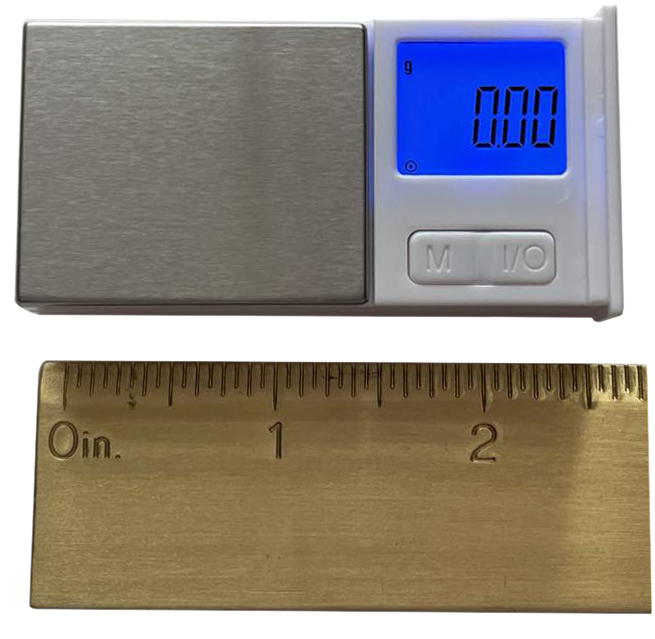 Box of Staples Scale 100g x 0.01 (Calibration Weight Included ...